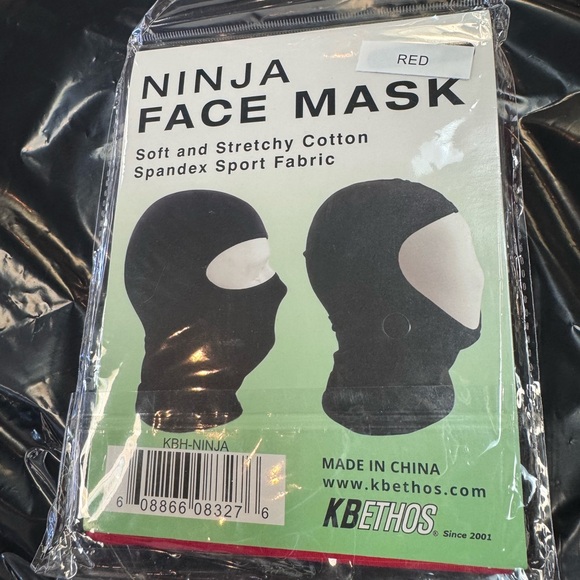 KBETHOS | Accessories | Kbethos Ninja Pooh Shiesty Face Mask Red | Poshmark